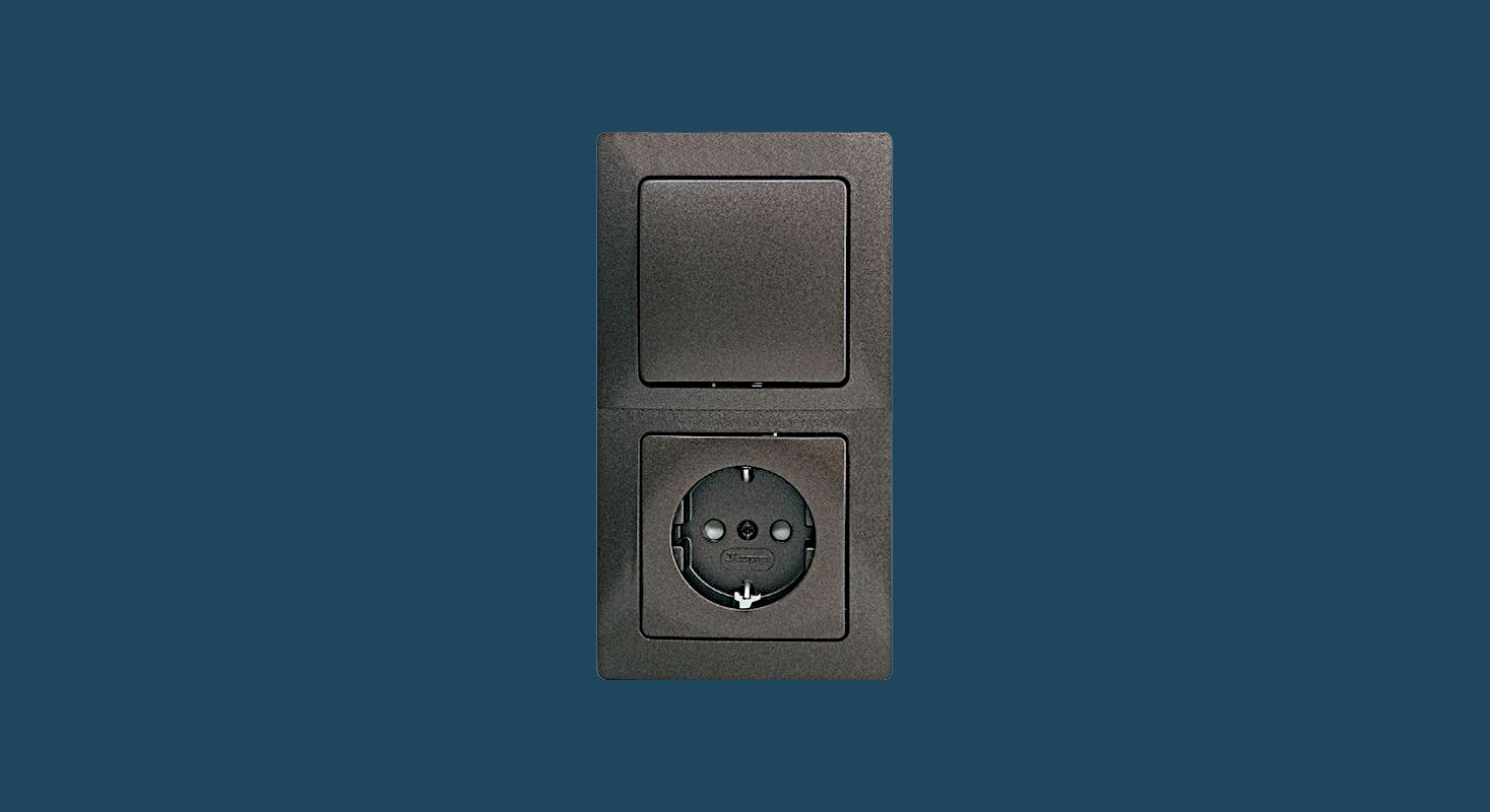Kopp Paris palisander / braun Schalterprogramm - schalter.shop